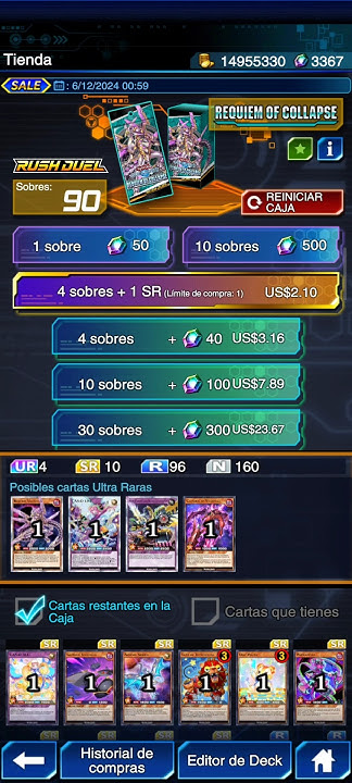 Requiem Of Collapse - Nueva caja | Yu-Gi-Oh! Duel Links - YouTube