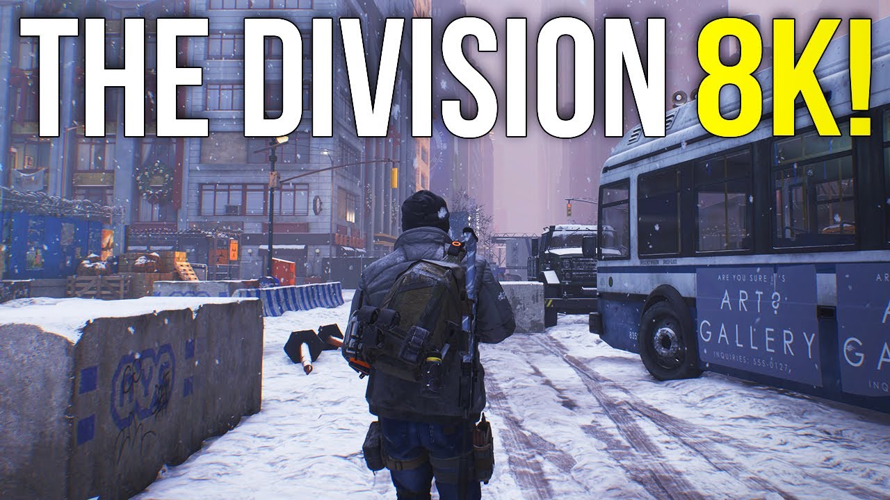 The Day Before WISHES it had been LIKE THIS! ~ The Division in 8K - YouTube