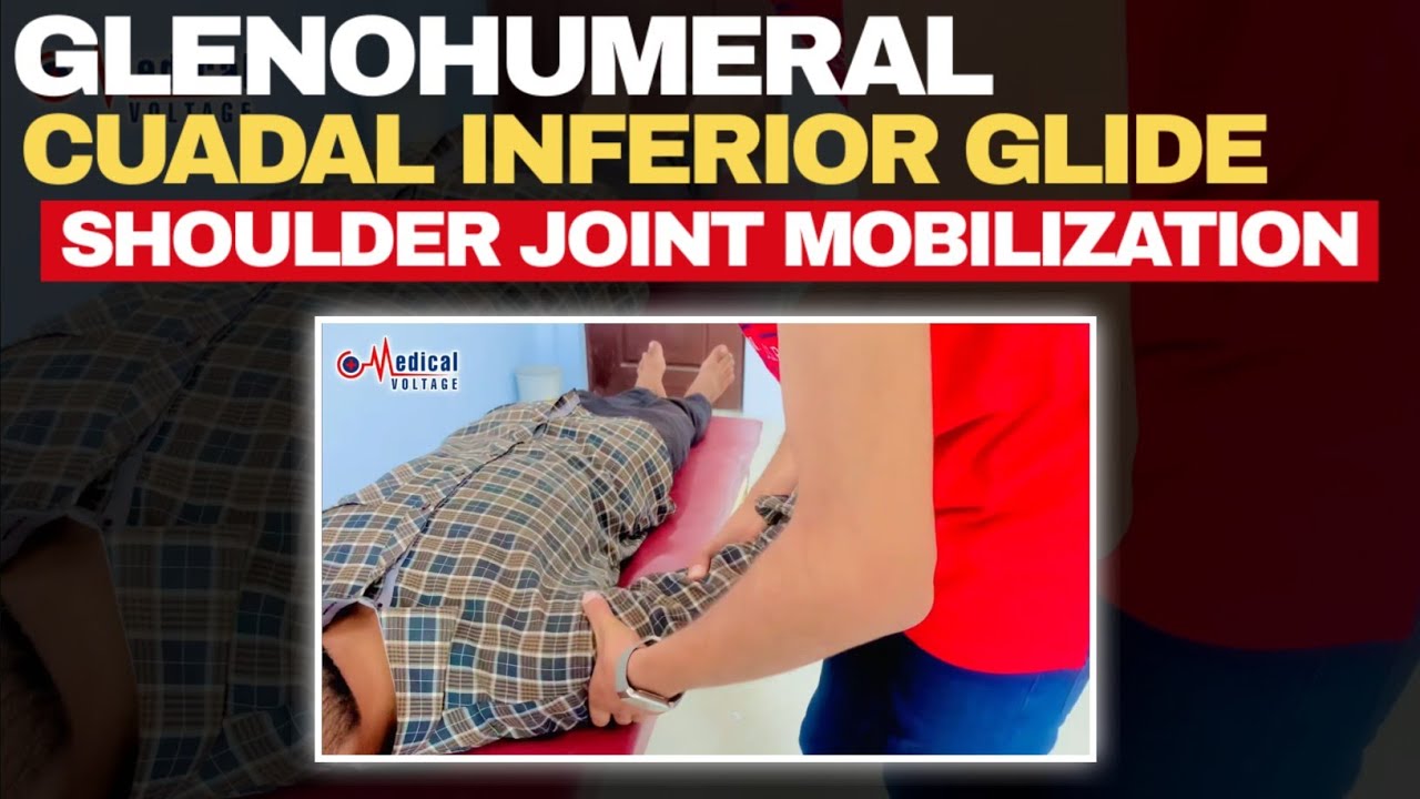 Glenohumeral caudal / inferior glide | shoulder mobilization - YouTube