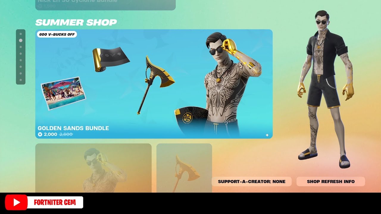 Fortnite Item Shop 20 June 2024 Midsummer Midas Is Back! - YouTube