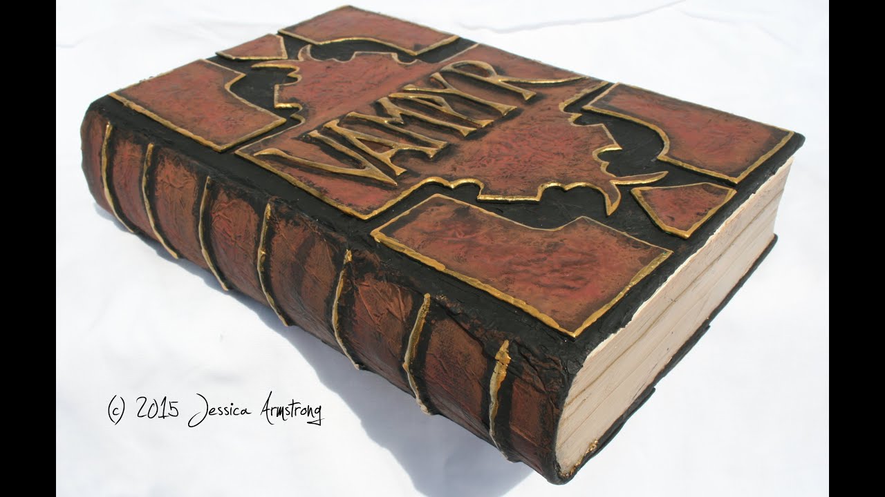 Buffy the Vampire Slayer "Vampyr" Prop Book Replica Tutorial - YouTube