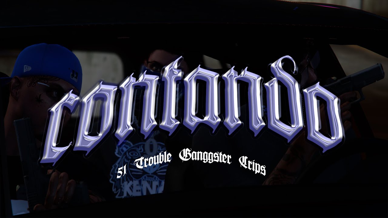 🔵 51 Trouble Ganggster Crips “CONTANDO 💵“ Reverse Studio 🔵 - YouTube
