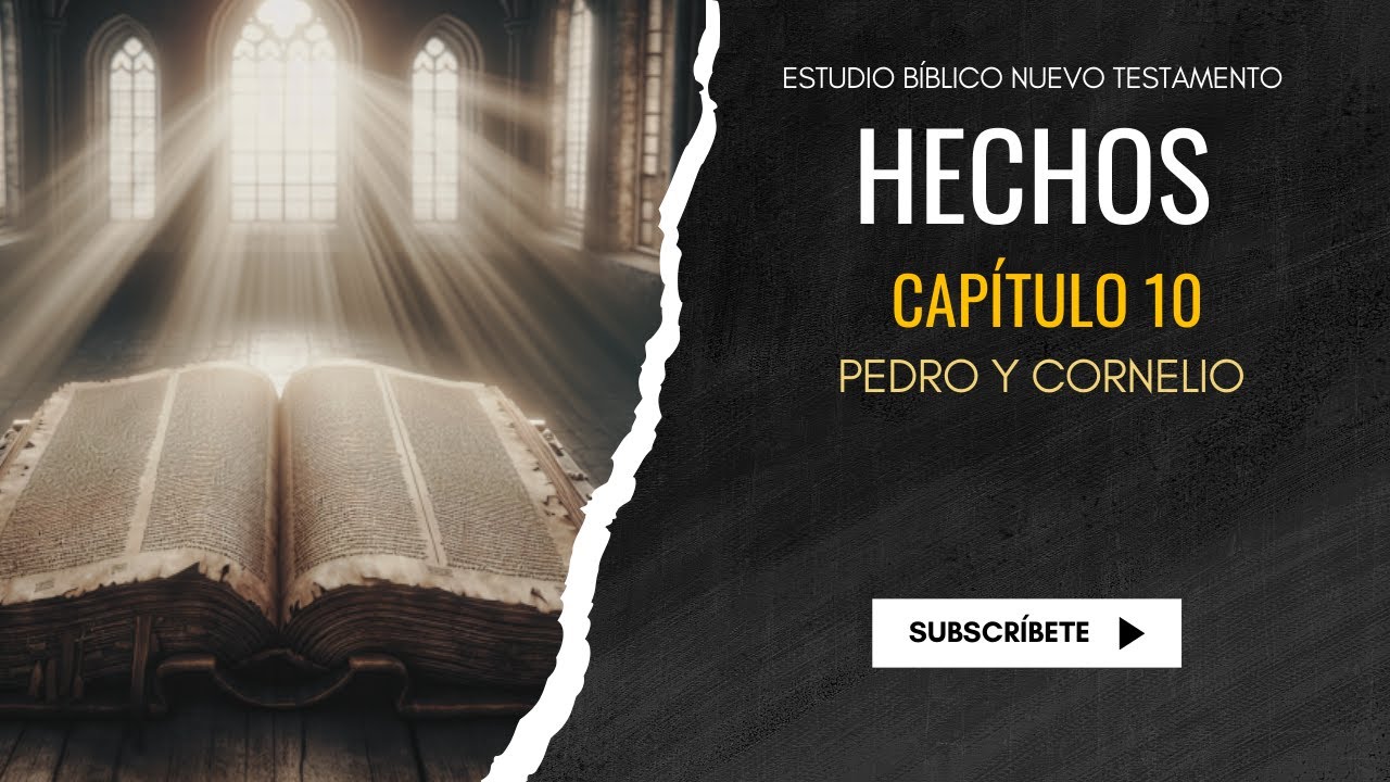 Estudio Bíblico | Pedro y Cornelio - REFLEXIÓN - YouTube