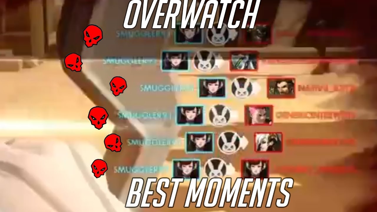 Overwatch BEST MOMENTS COMPILATION - #2 (Highlights) - YouTube