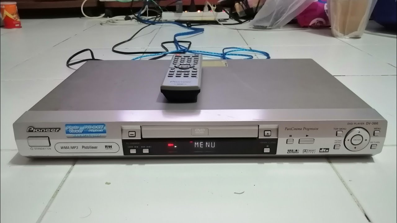 PIONEER DVD PLAYER DV-366 เครื่องเล่นดีวีดีไพโอเนียร์ รุ่น DV-366 ขาย ...