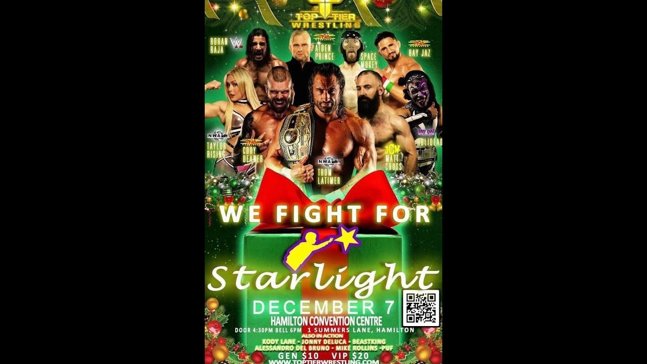 Top Tier Wrestling Presents : We Fight For Starlight! - YouTube