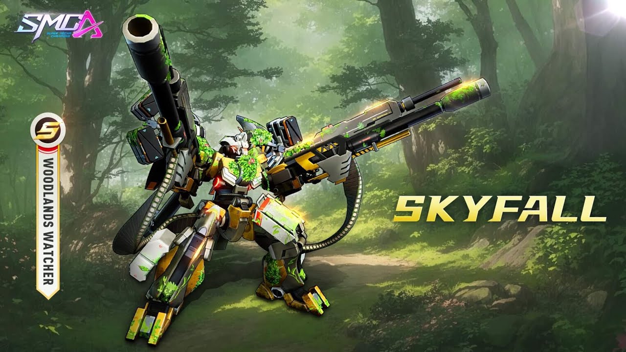 [Super Mecha Champions] - Preview new Skyfall skin "Woodlands Watcher ...