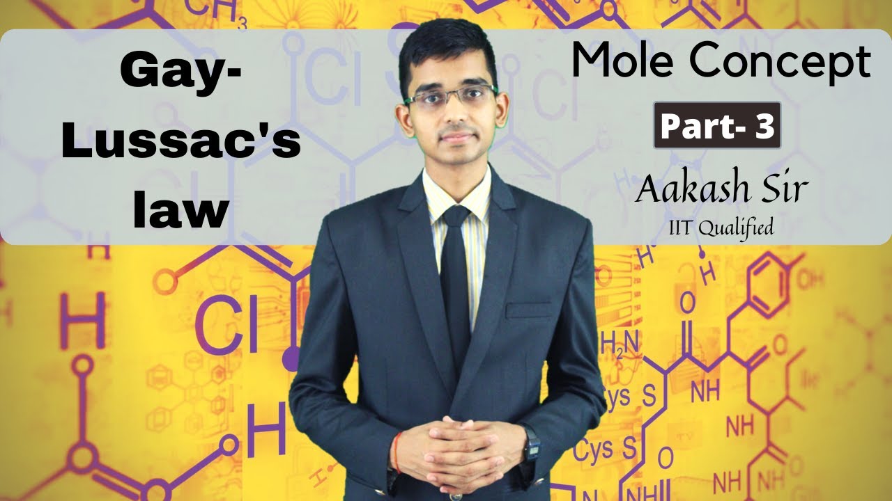 Mole Concept | Part 3 | Aakash Sir | Chaitanyas Education - YouTube