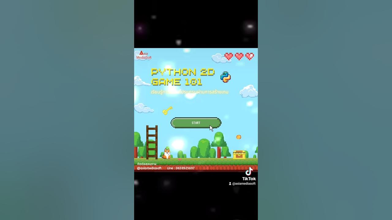 ผลงานการบ้านของน้องๆ วิชา python 2d game 💙 เรียนเขียนโปรแกรมผ่านการสร้างเกม - YouTube