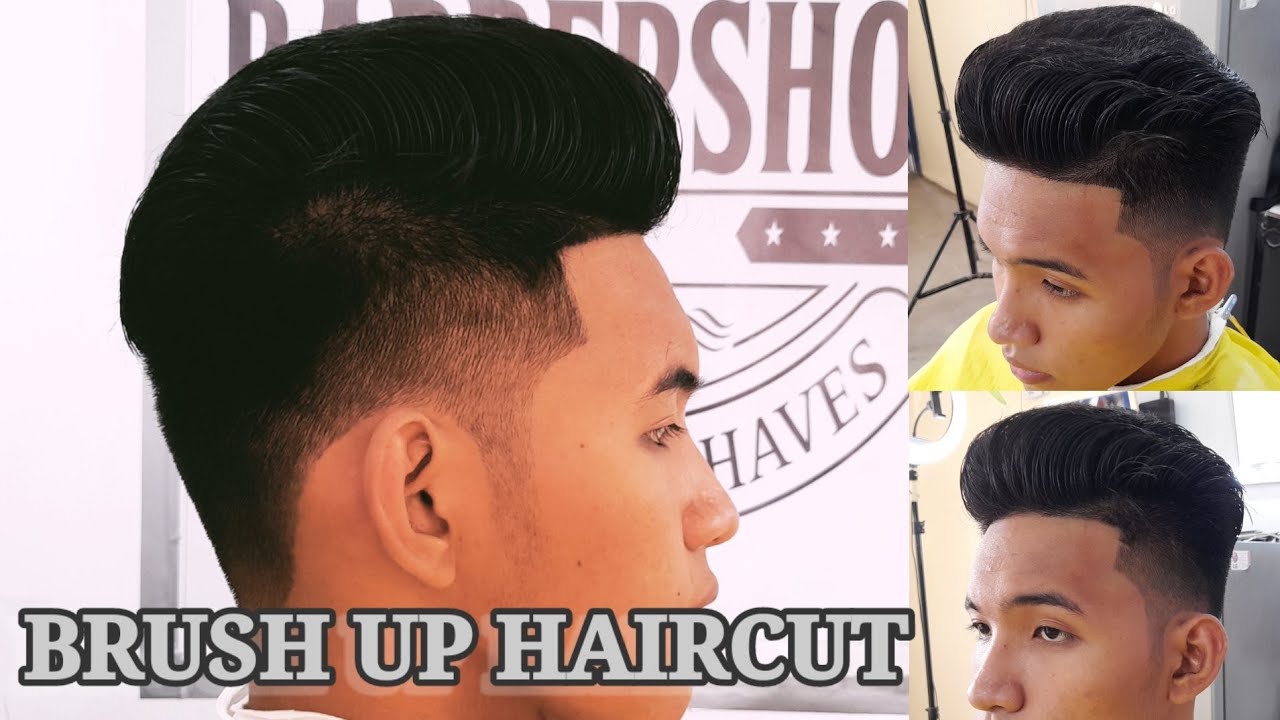 BRUSH UP HAIRCUT || LONG TOP, TRES UNO ON SIDE|| BARBERSCUT || GILID ...