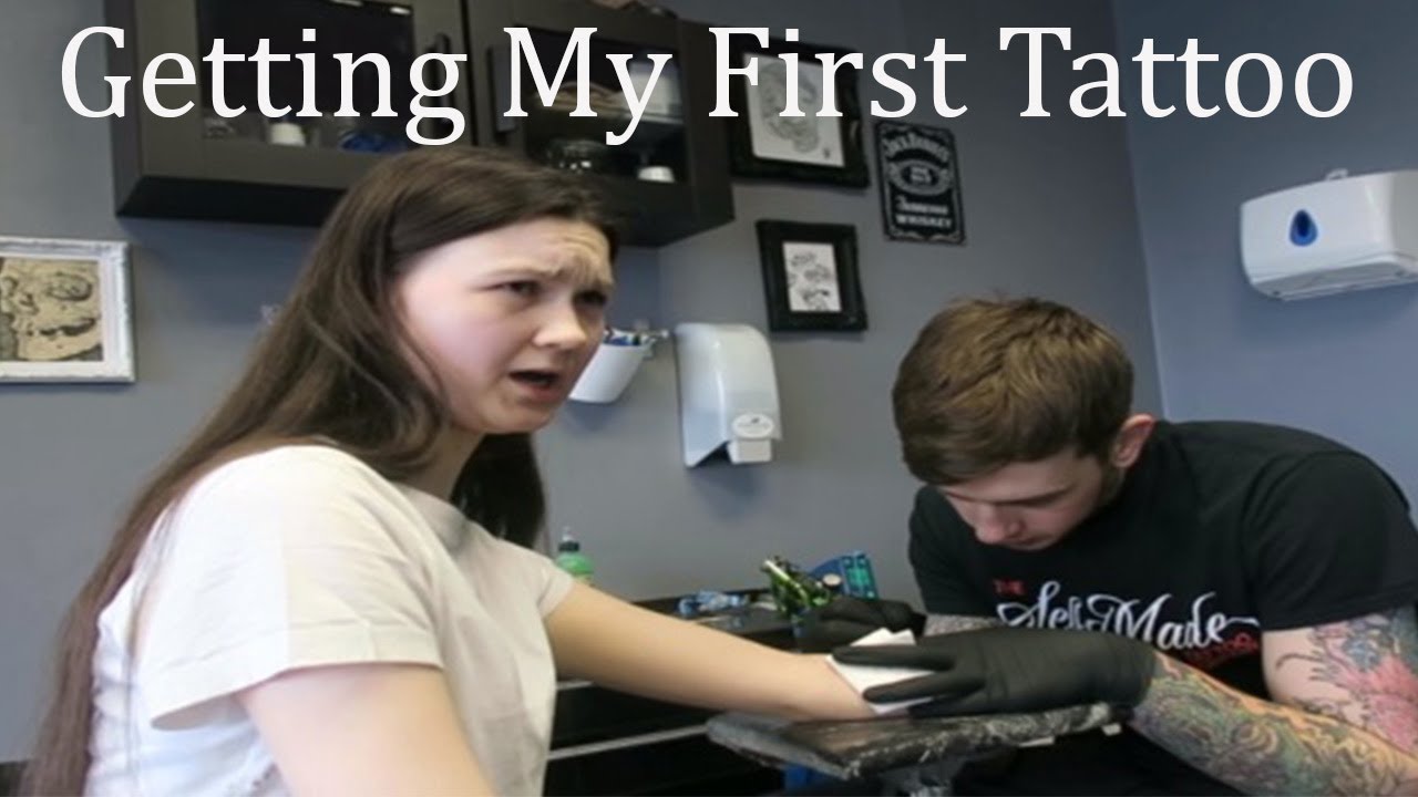 Getting My First Tattoo - YouTube