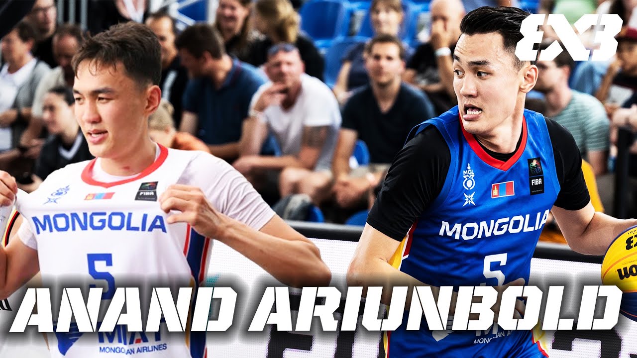 THE MONGOLIAN ARCHER 🏹🇲🇳 ANAND Ariunbold | FIBA 3x3 Basketball Mixtape ...