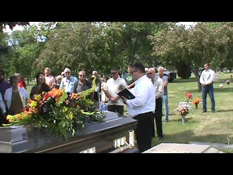 Steven Bud DeLorme Graveside Service - YouTube