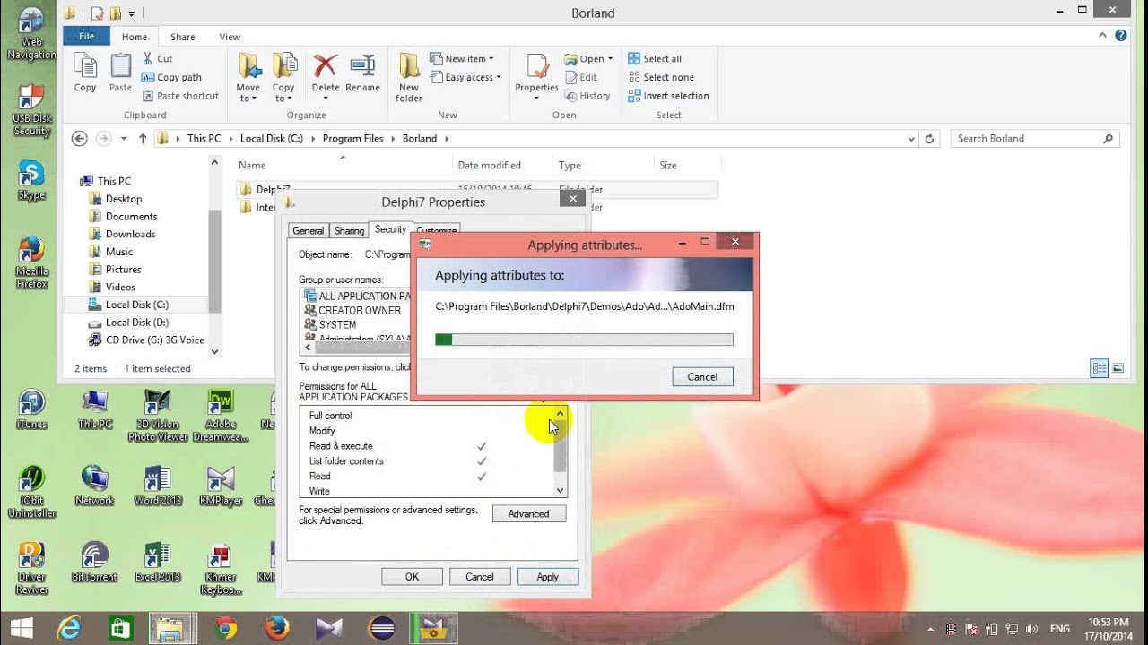 How To Fix Error In Delphi7 On Windows 81 របៀបដោះស្រាយបញ្ហាដំឡើង Delphi7 លើ Windows 81 Youtube