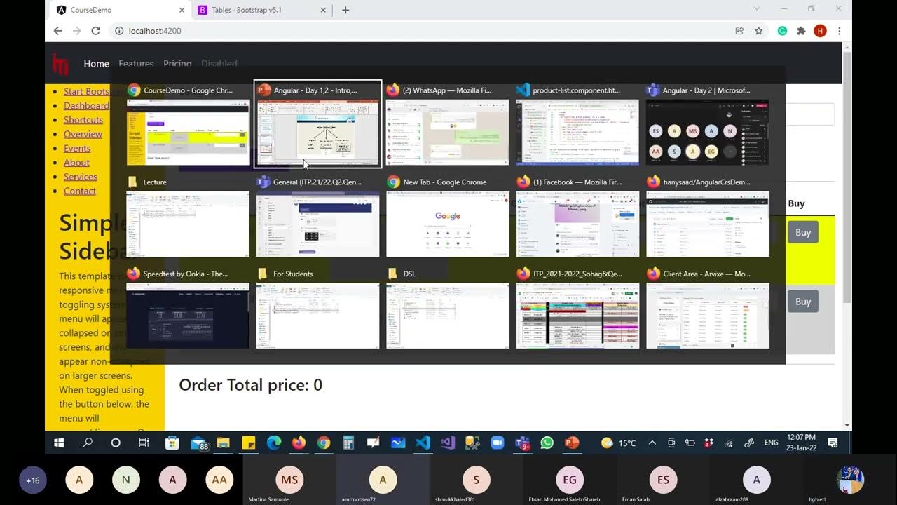 Angular - Day 2- P2 (Directives, ng-template, ng-container) - YouTube