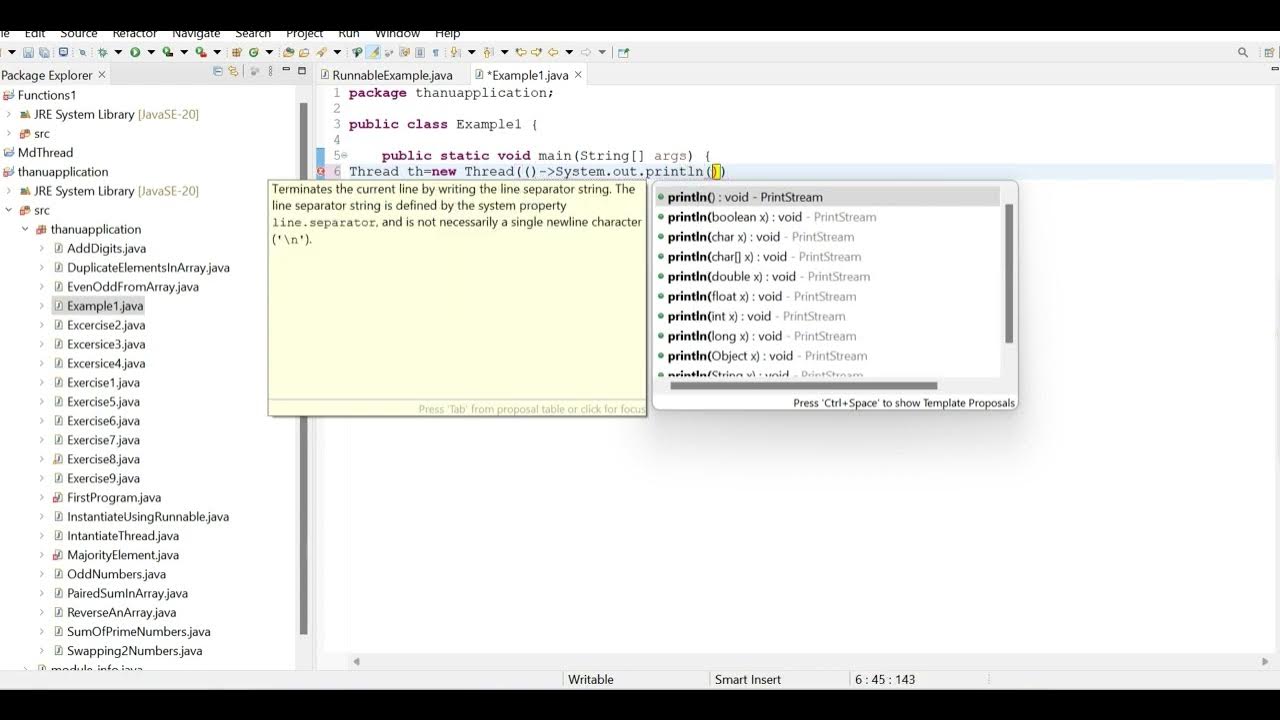 Runnable Using Lambda Expression Youtube