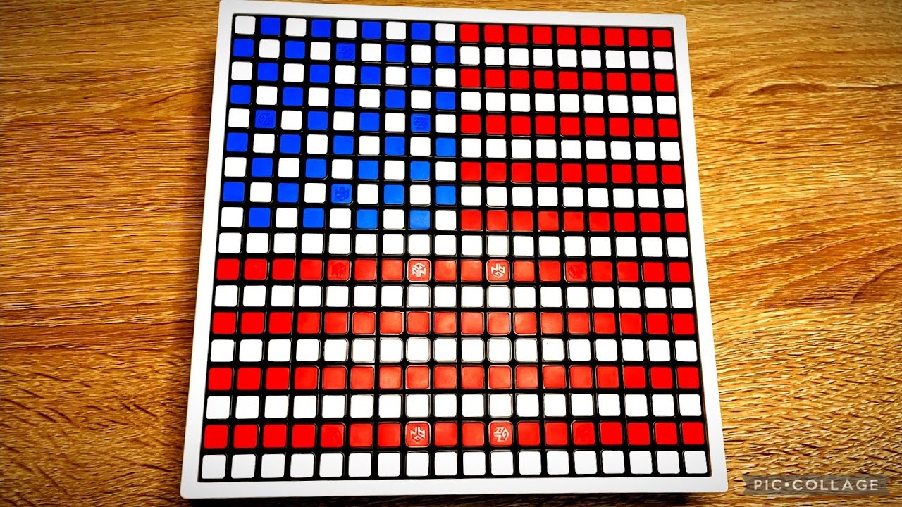 ALL world flags on a RUBIK’S CUBE part 1 - YouTube