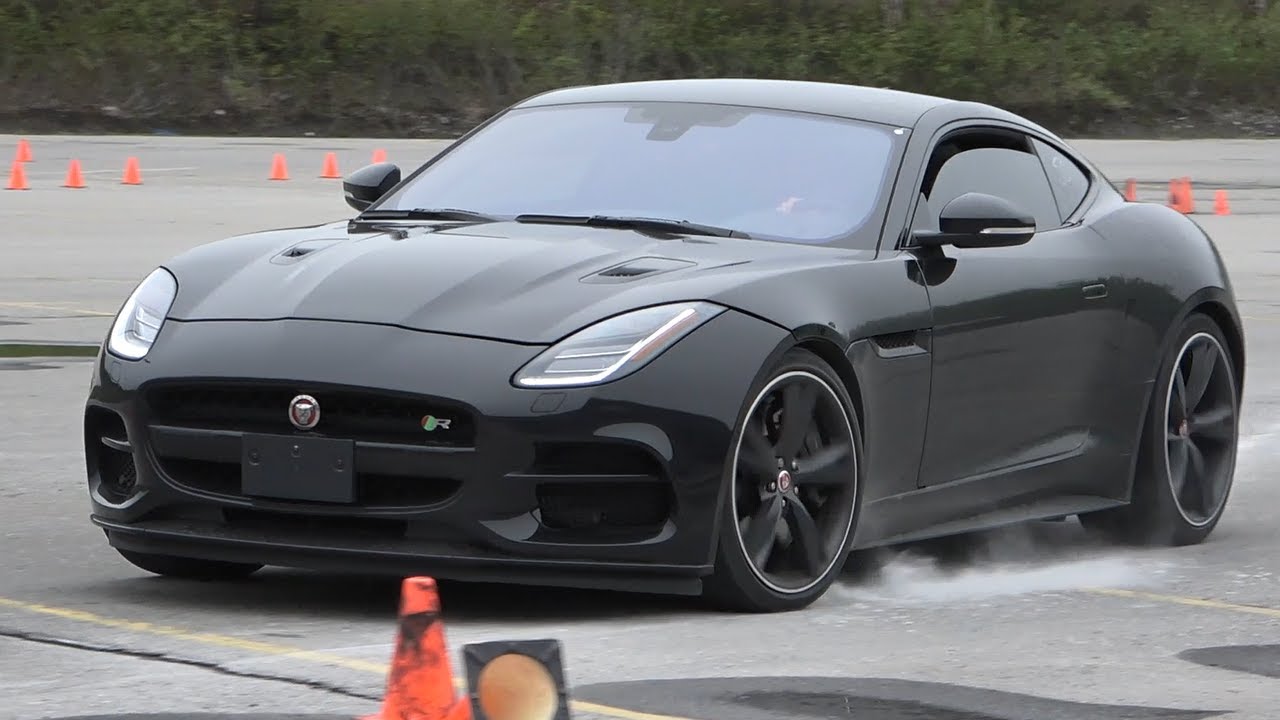 2018 Jaguar F-Type R - 2023 Fly Your Car In Gander - YouTube