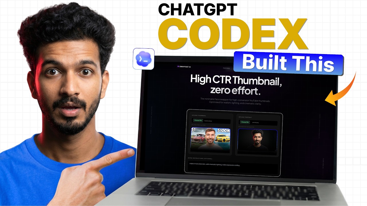 How to Build Any Web App Using ChatGPT Codex (in 10 Minutes) - YouTube