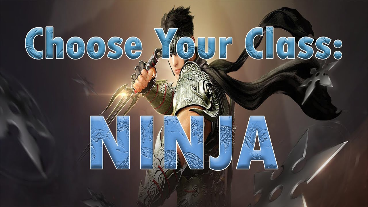 Black Desert Online | Choose Your Class: Ninja - YouTube