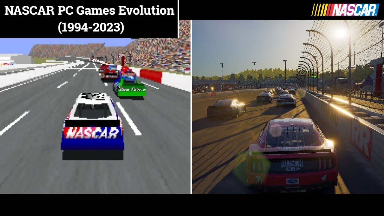 NASCAR PC Games Evolution (1994-2023) - YouTube