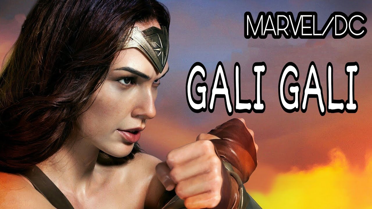 Gali Gali Mein |Kgf| MARVEL /DC | WONDERWOMAN| Spiderman | BATMAN ...
