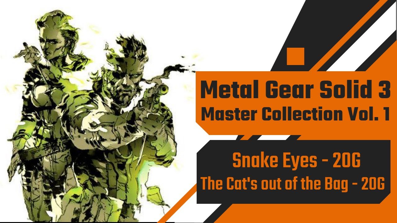 Metal Gear Solid 3: Master Collection - "Cat's Out of the Bag ...