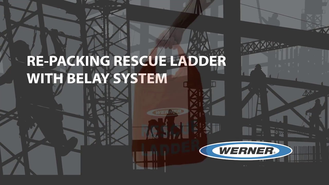 Werner – Fall Protection – How to re-pack a Rescue Ladder - YouTube