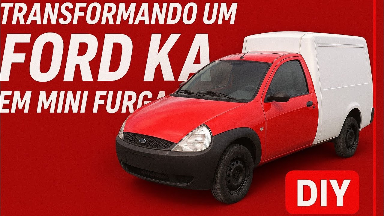 Transformando um FORD KA em Mini Furgão - YouTube