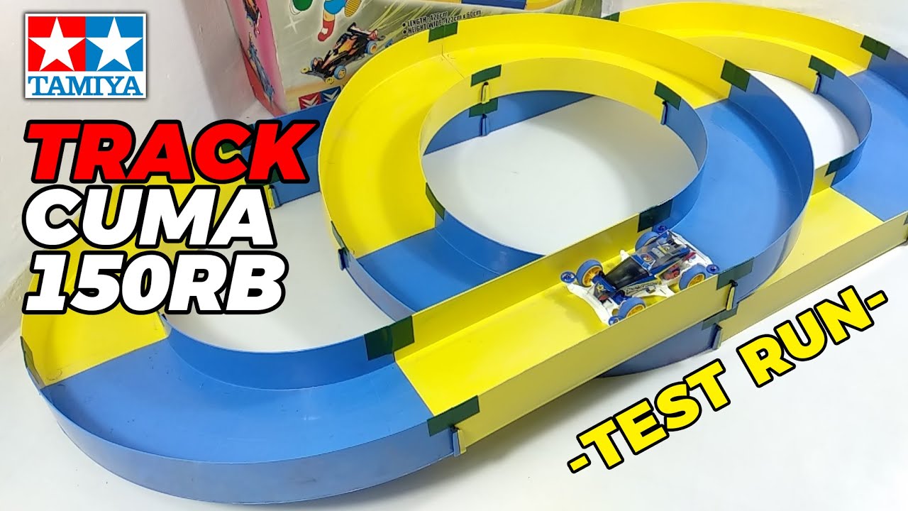 TRACK TAMIYA 1 JALUR | Unboxing | Test Run - YouTube