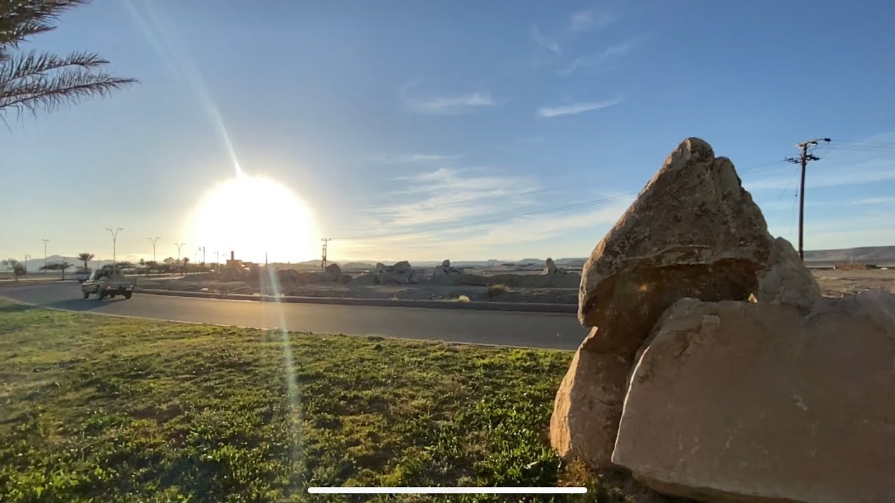 Sunset Near King Saud Bin Abdulaziz Airport | Al-Baha | Albaha Saudi ...