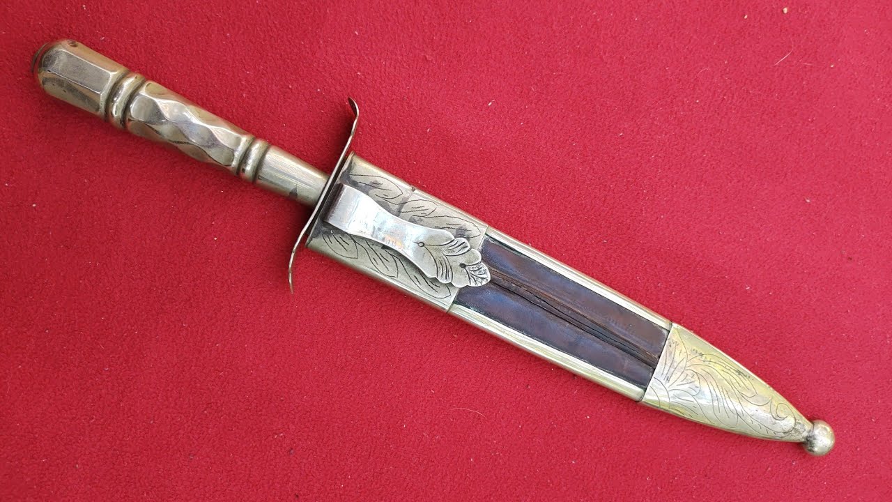 Verdadero Facón Gaucho con historia. - YouTube