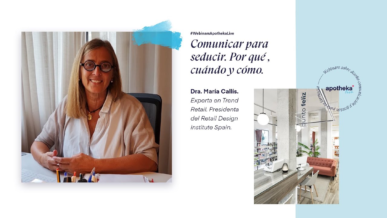 "Comunicar para seducir" con María Callís | Apotheka Live - YouTube