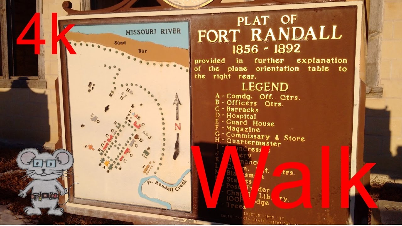 Fort Randall Military Post Walk in 4K - YouTube