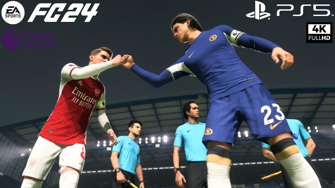 EA SPORTS FC 24 - Chelsea vs. Arsenal - EPL 23/24 | Defensive Masterclass | PS5™ [4K60] - YouTube