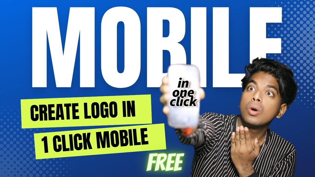 CREATE LOGO IN 1 CLICK MOBILE FREE | PRANAV PG - YouTube