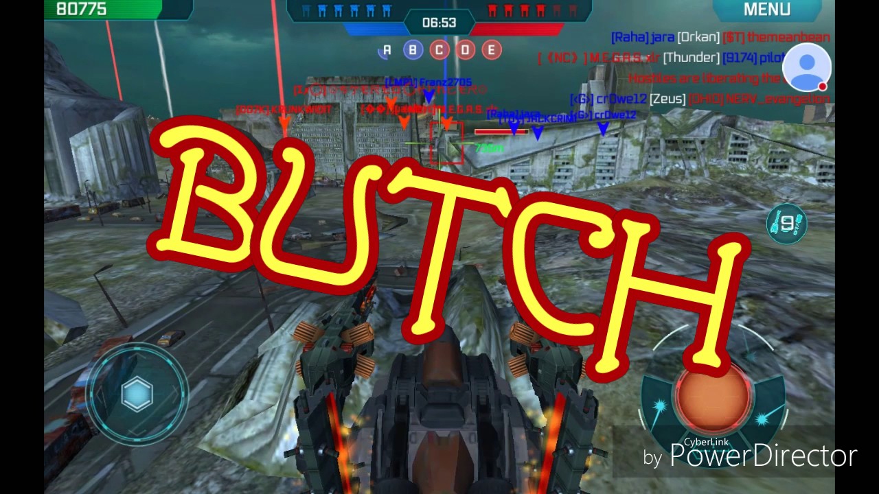 WAR ROBOTS BUTCH ROBOT 4 Trebuchets - YouTube