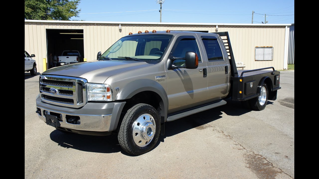 2005 FORD F-450 4x4 LARIAT 4K MILES FOR SALE! - YouTube