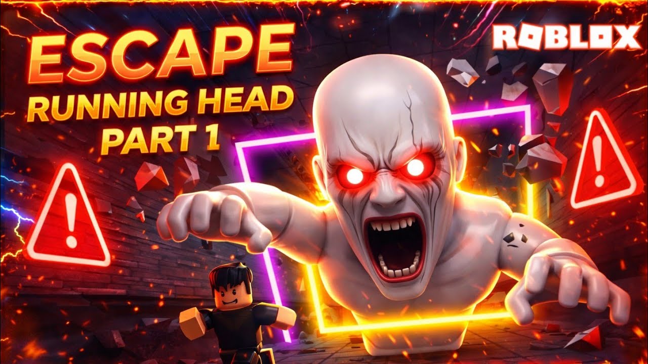 I AM PLAYING ROBLOX | ESCAPE HEAD RUNNING MODE | - YouTube