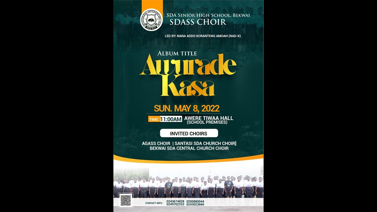 BEKWAI SDA SENIOR HIGH SCHOOL LIVE IN CONCERT - YouTube