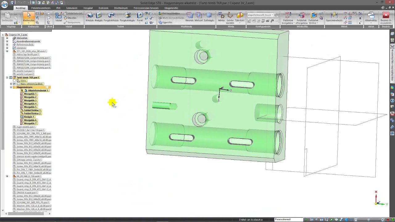 Solid Edge - Alt key shortcuts - YouTube