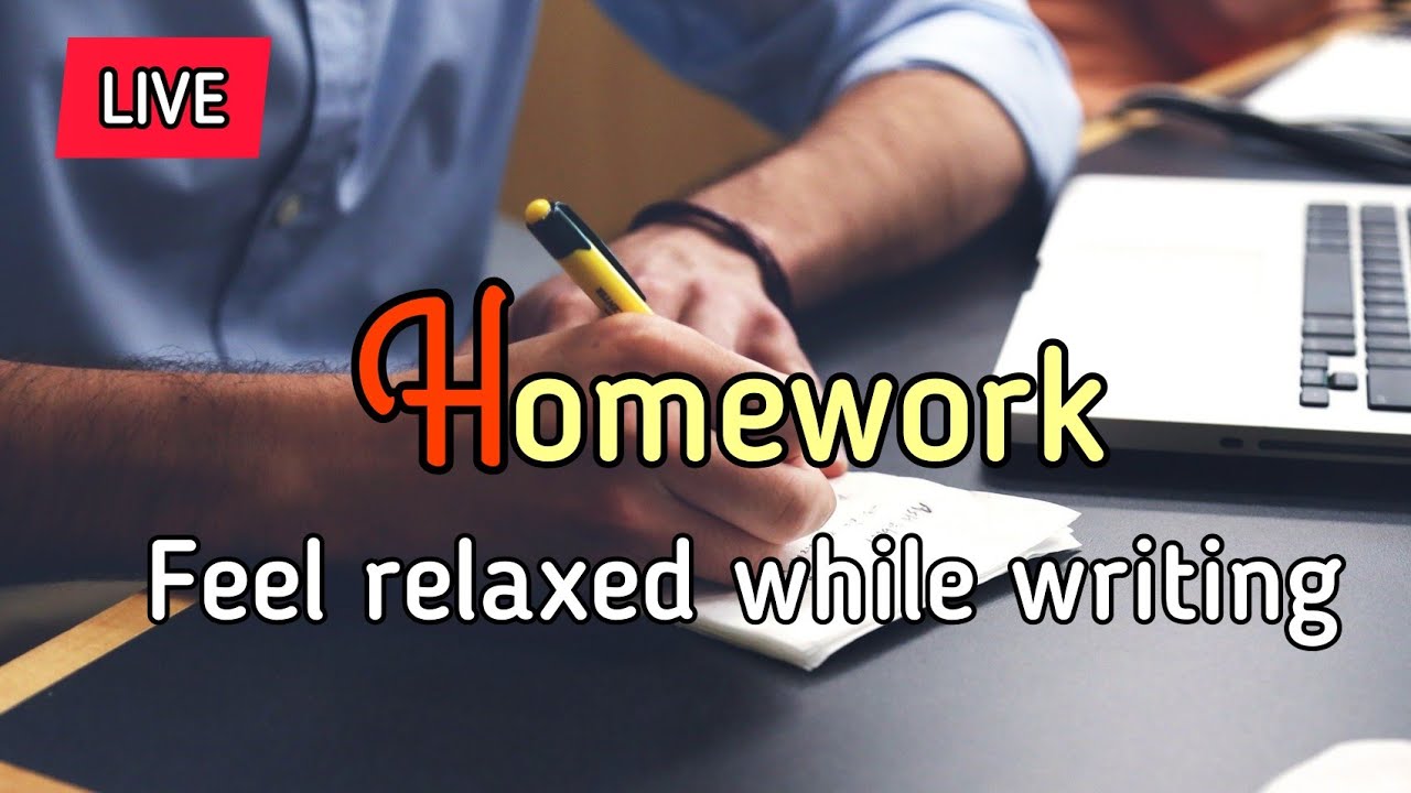 🔴 Relaxing music for writing,study,homework, assignment, presentation ...