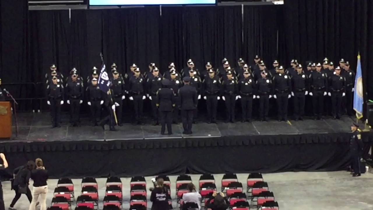 Boston Police Academy 55-15 Graduation Boston University Agganis Arena ...