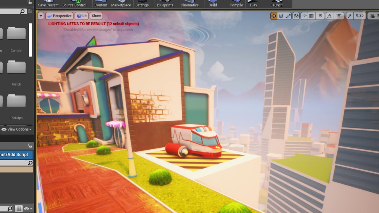 Camera distance based materials UE4 - YouTube