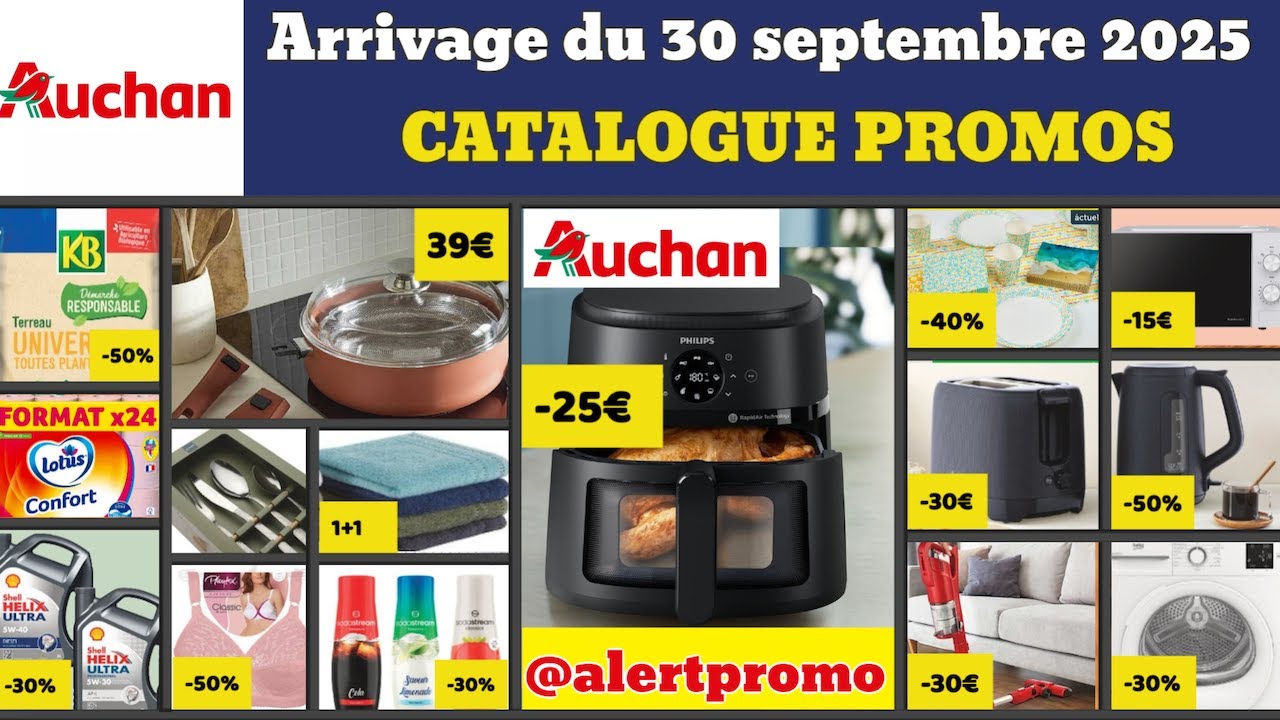 catalogue AUCHAN spécial maison du 30 septembre 2025 Arrivage cuisine ...
