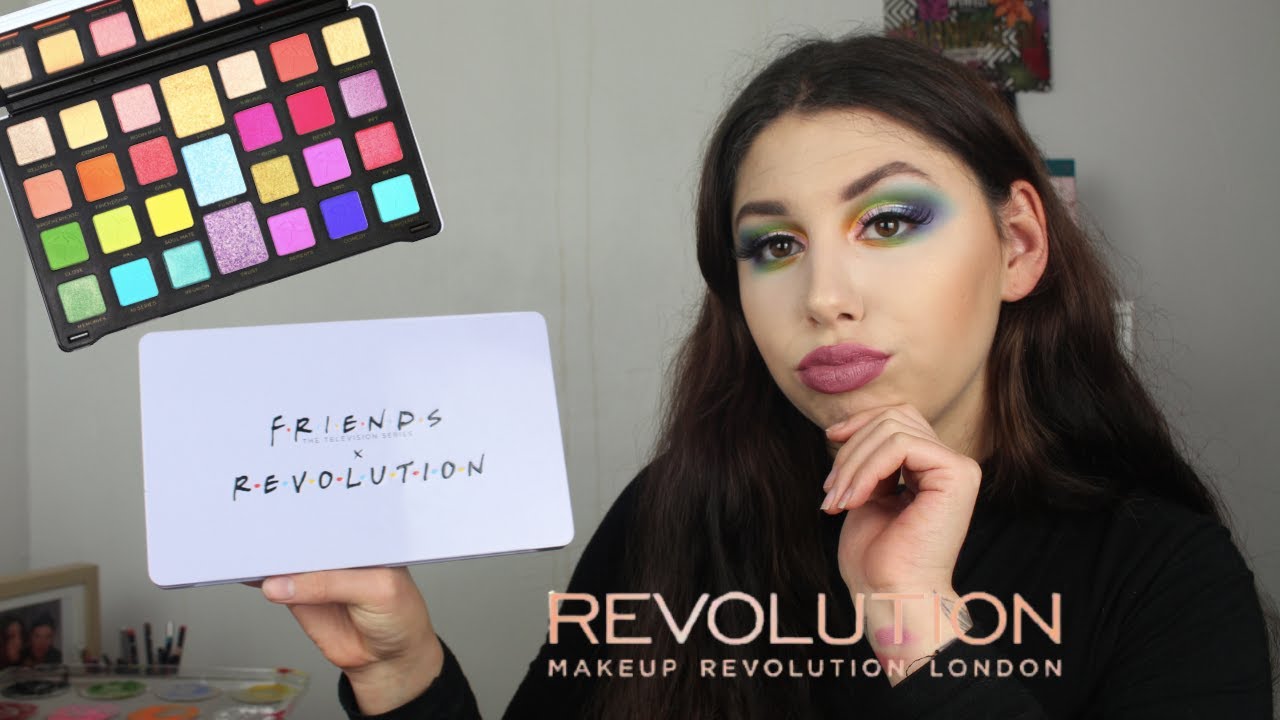 MAKEUP REVOLUTION x FRIENDS - Customiseable Limitless Palette 🌸 - YouTube