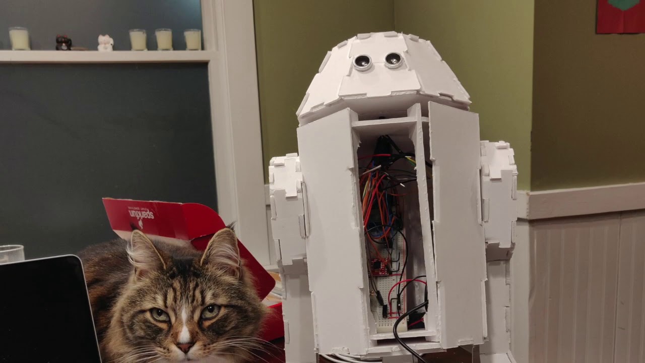 R3D2: An ESP32-powered Object-avoiding Robot - Owen Niles - YouTube