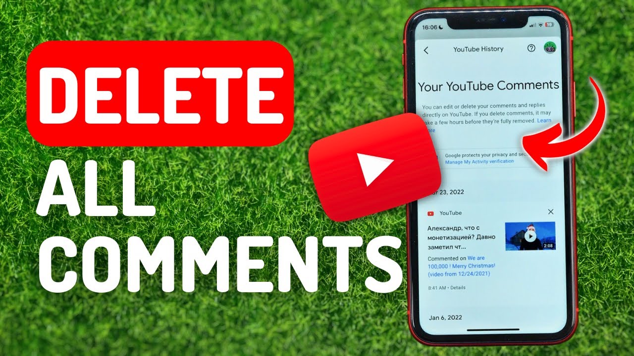 How To Delete All Your Comments On Youtube YouTube How To Delete All Your Comments On Youtube YouTube