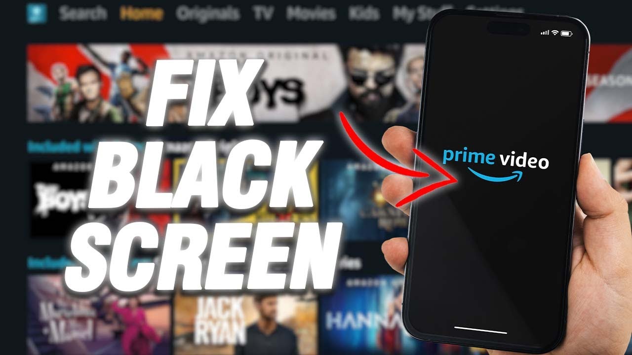 How To Fix Amazon Prime Video Black Screen Problem | Final Solution ...