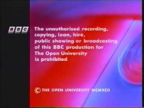 Open University Video Ident 1992 - YouTube